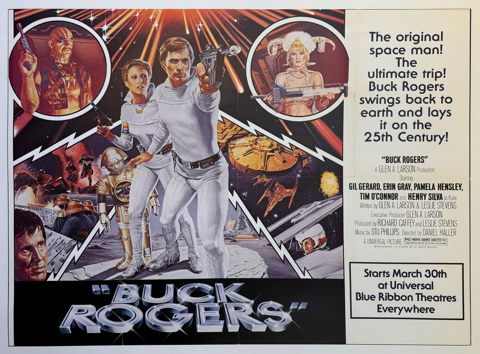 Original Vintage Buck Rogers American Movie Poster
