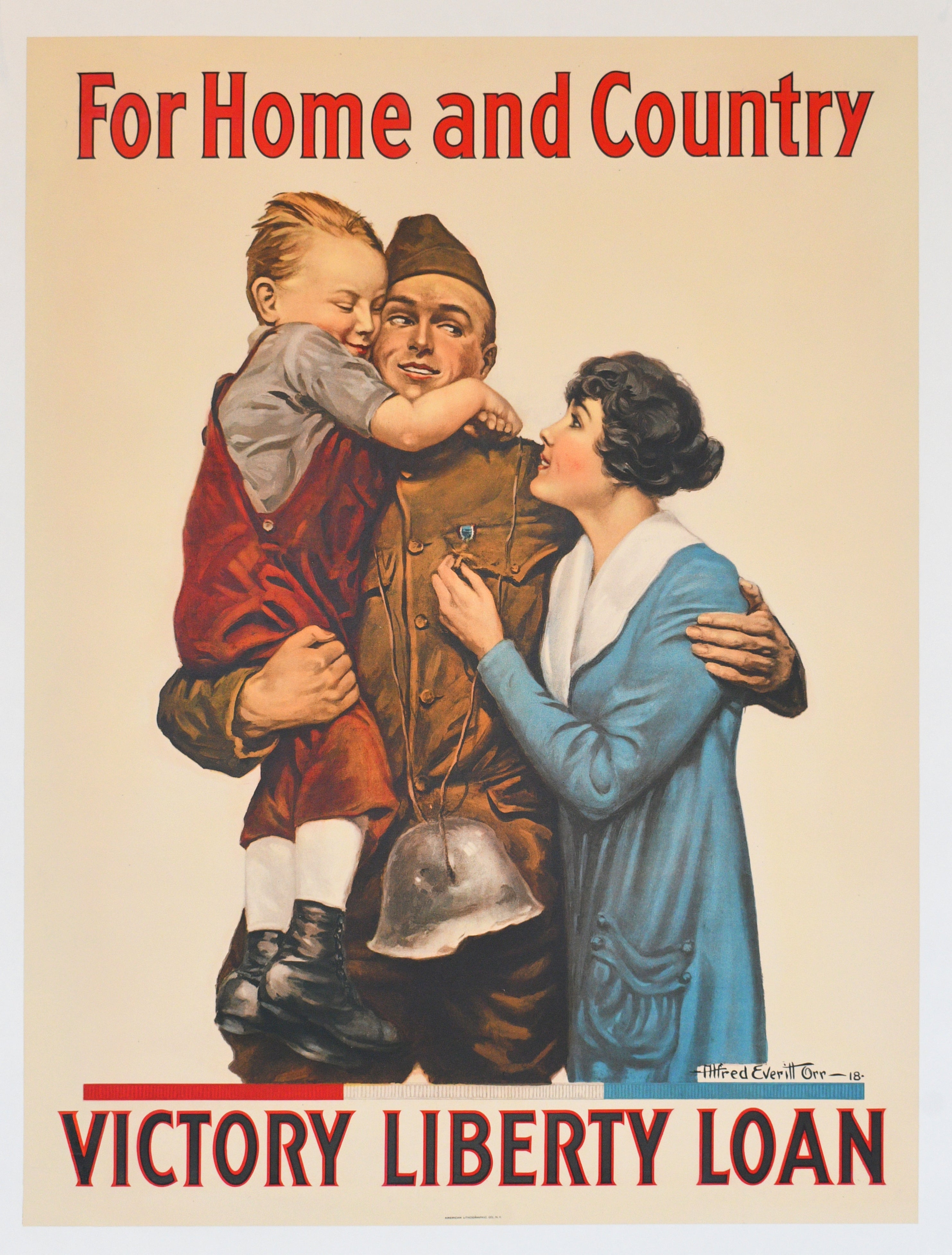Original Victory Liberty Loan World War 1 Poster